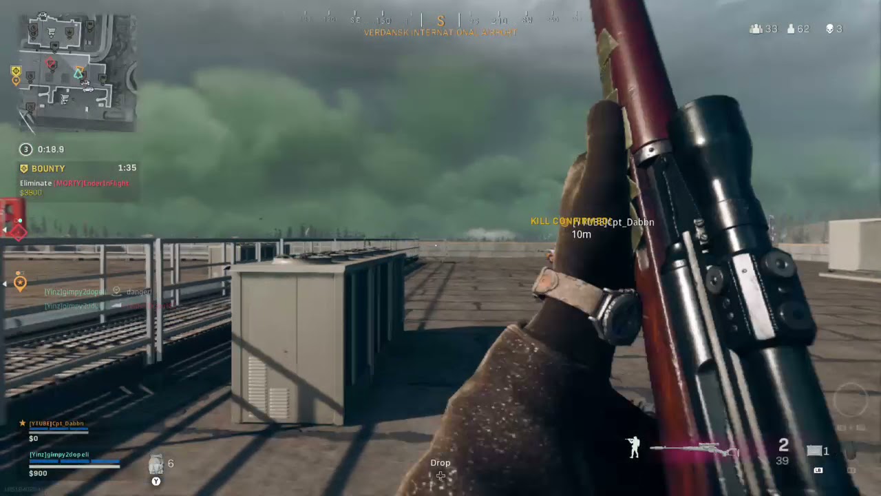 Call of Duty: Double kill one bullet - YouTube