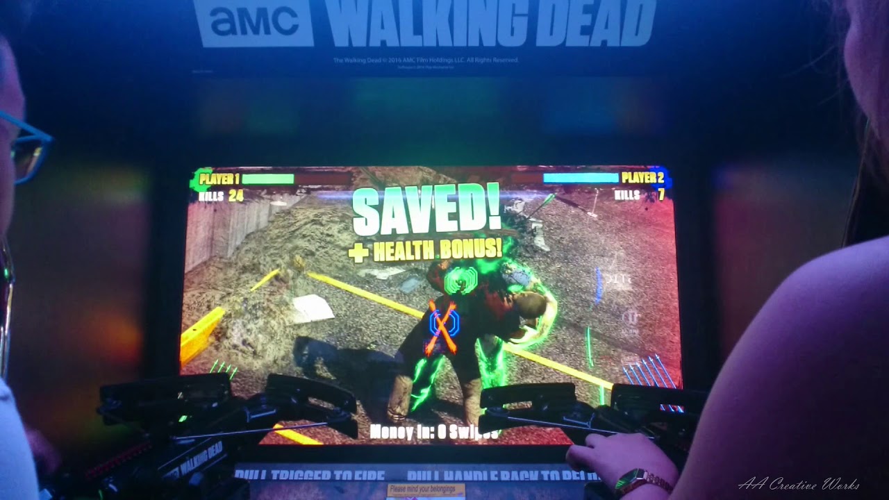 AMC's The Walking Dead Arcade Shooting Game - YouTube