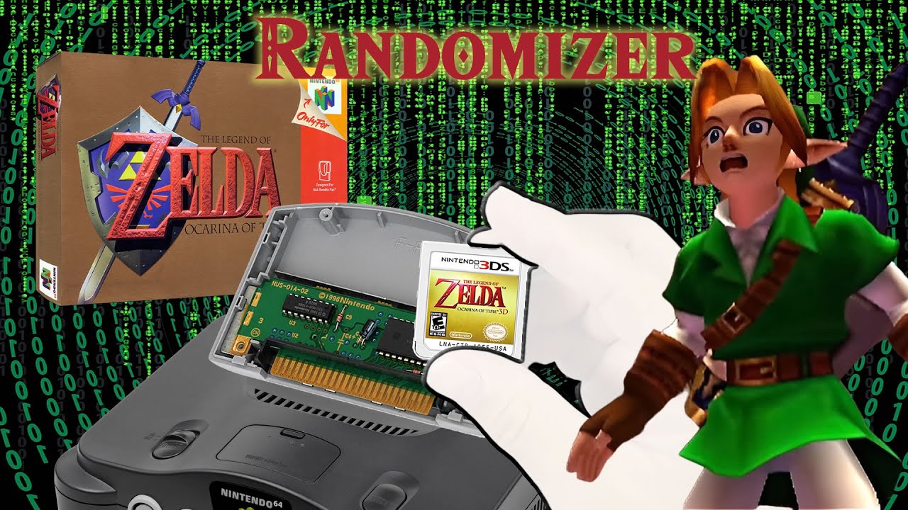 Ocarina of Time Randomizer but in the 3DS style - YouTube