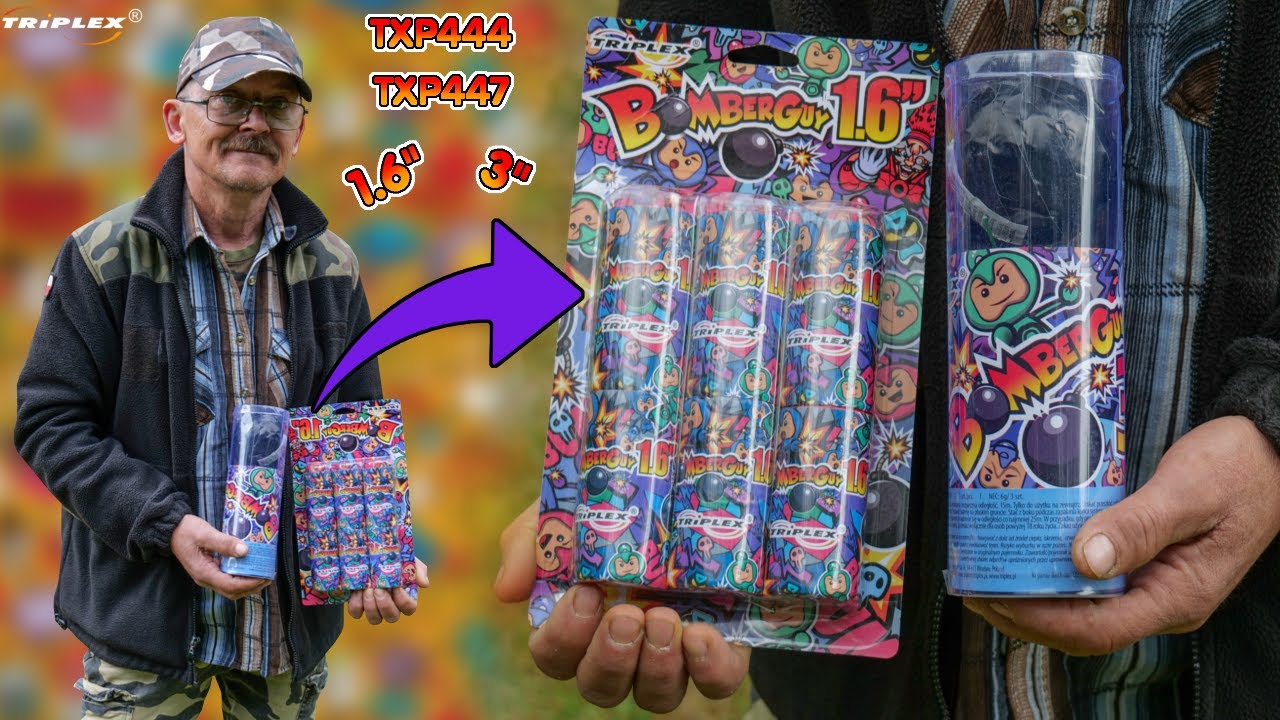 NOWOŚĆ 2024 - BOMBER GUY 1.6" / 3" TXP447 / TXP444 Triplex - YouTube