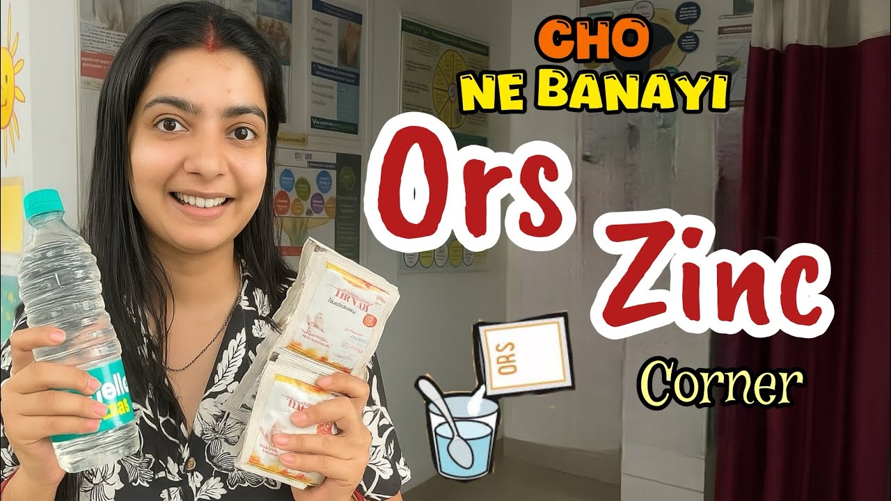 DIY Ors Zinc corner in village health centre #villagehealth #nqas #cho ...