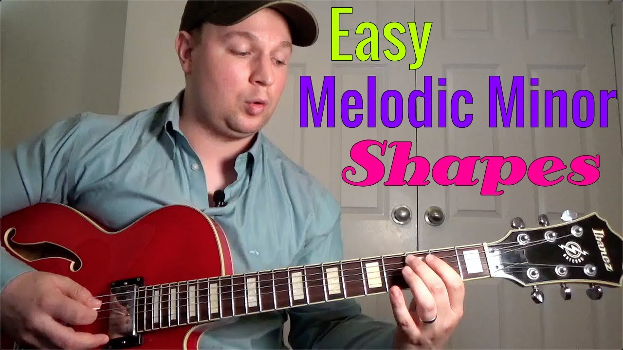 Easy Shapes for Melodic Minor - YouTube