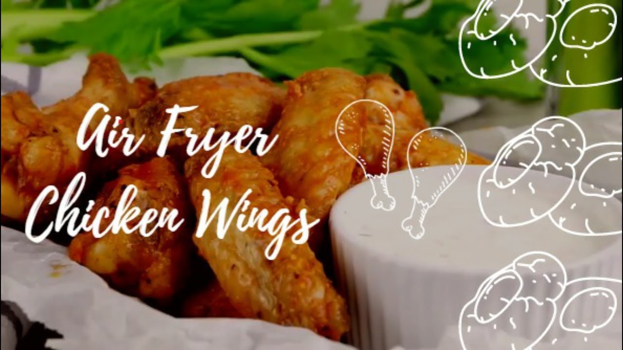 Air fryer Chicken Wings Recipe by Secret Chef |Chicken wings recipe ...