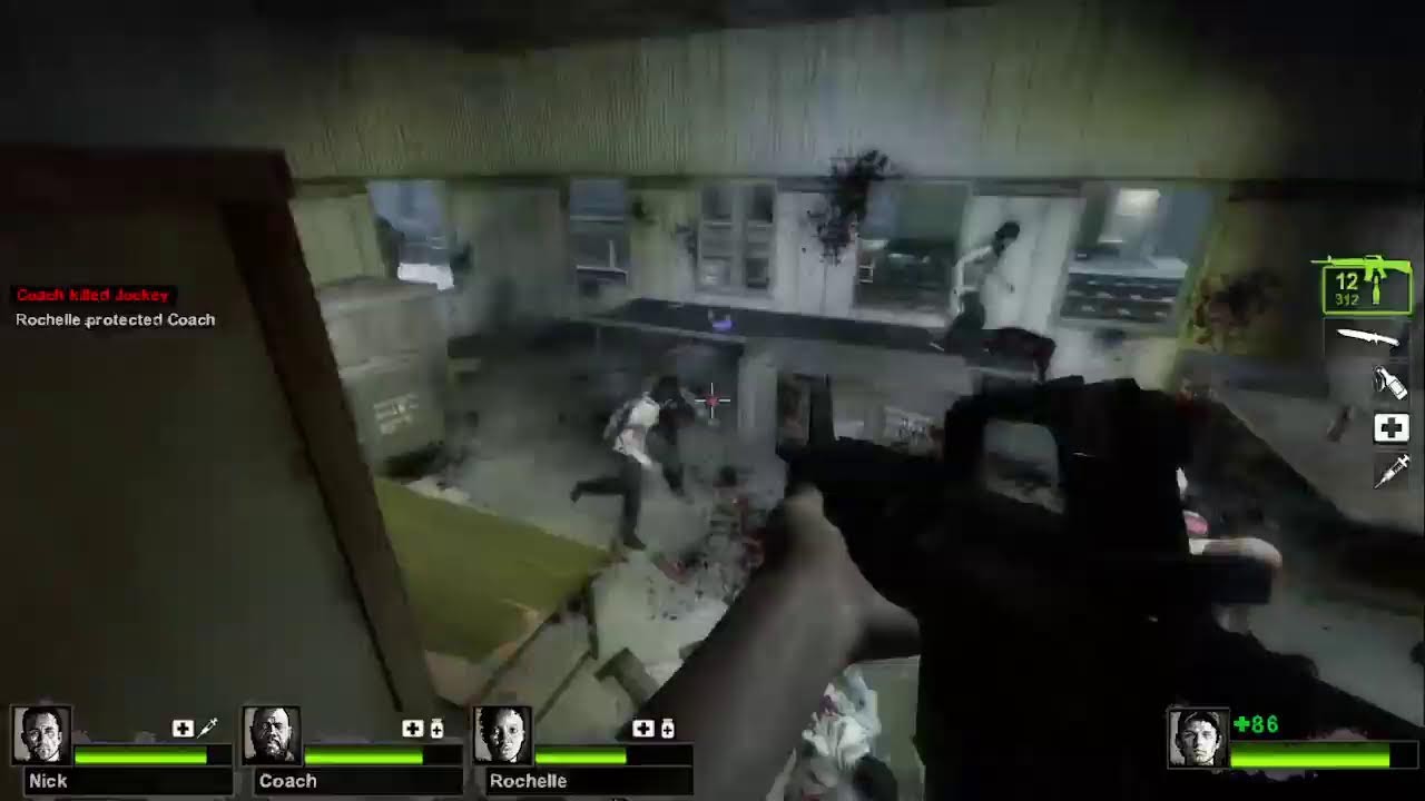 Left4Dead 2 Gameplay (Cold Front) Advance Difficulty - YouTube