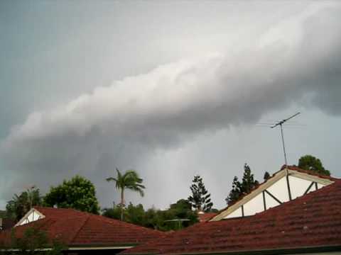 Perth Hail Storm 22nd March 2010 - Storm rolling in. - YouTube