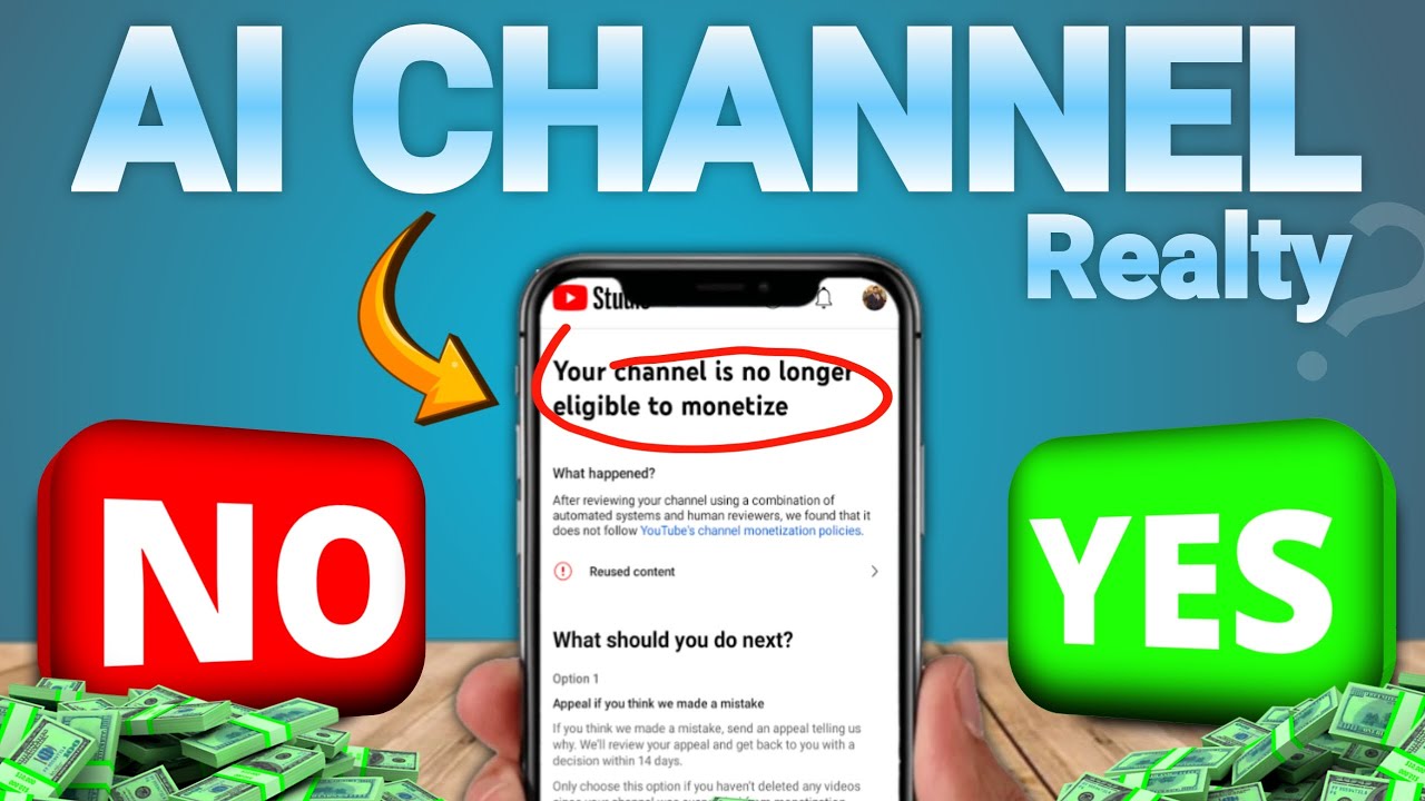 No More Time Waste! Ai Channel Monetized or not (Full Guide) - YouTube