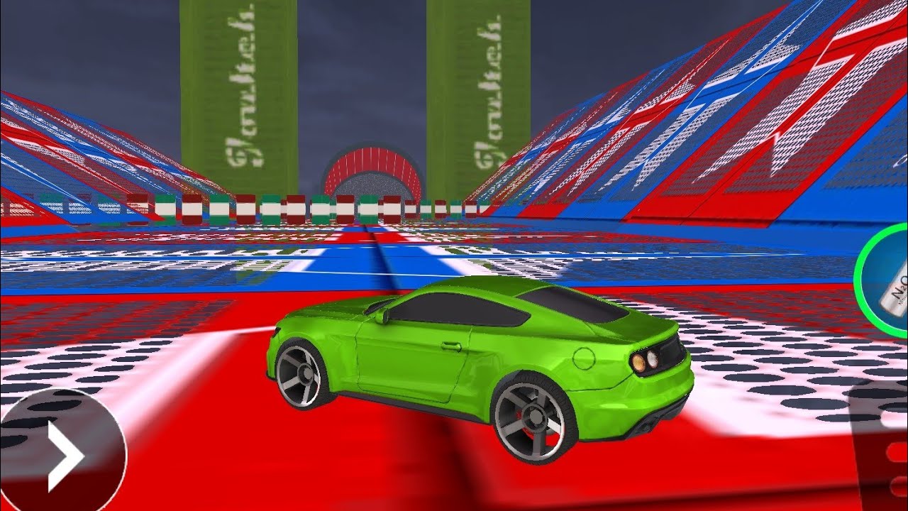 CAREE LVL-22 | Muscle Car Stunt Games Android Gameplay | Muscle Car ...