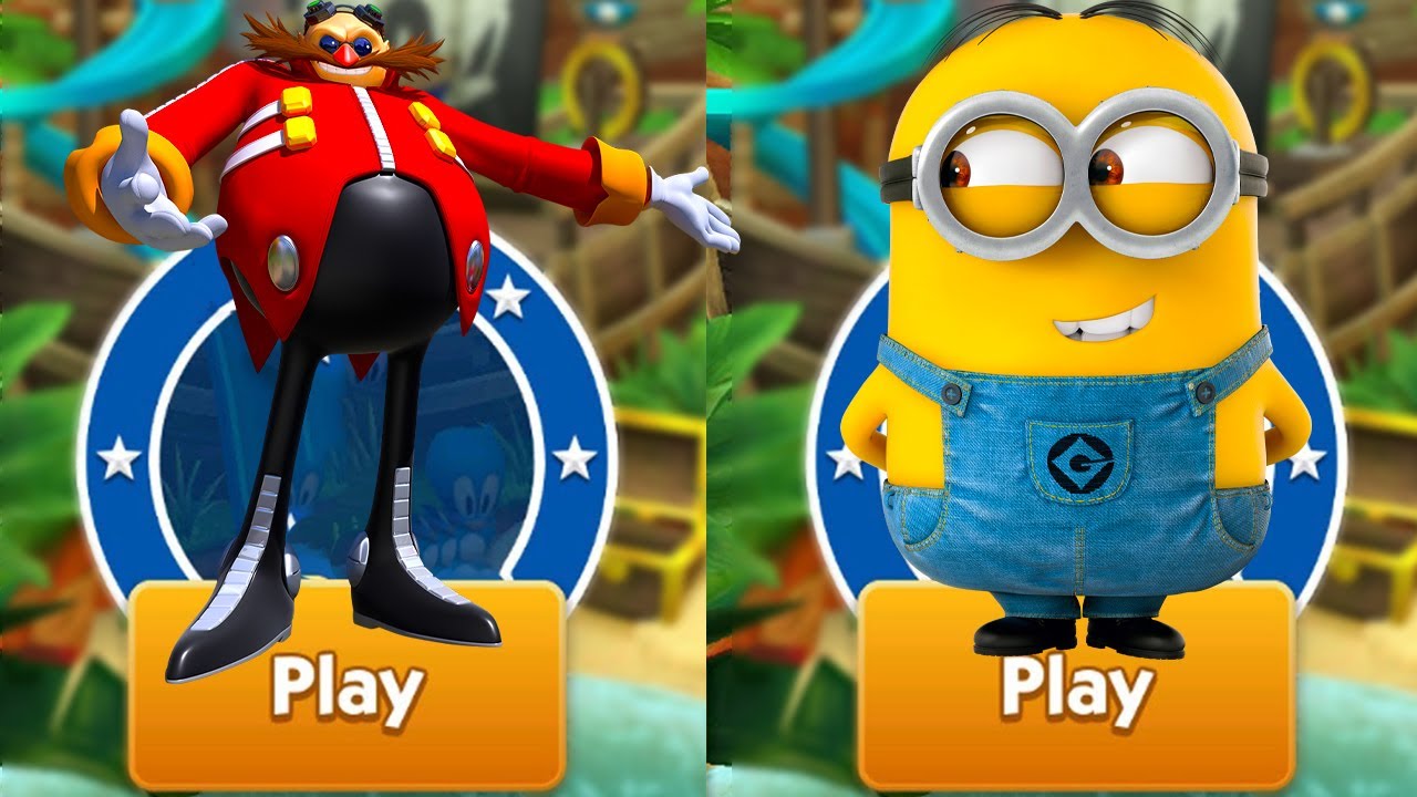 ZAZZ: Sonic Forces vs Minions: Despicable Me: Minion Rush GamePlay ...