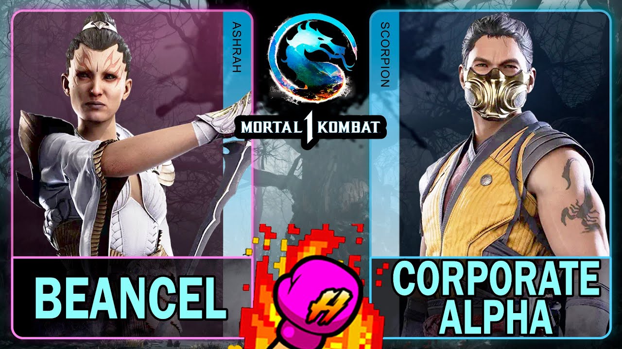 MK1 Beancel (SINDEL) VS Corporate Alpha (ASHRAH)🥊Mortal Kombat 1🥊4K 60 ...