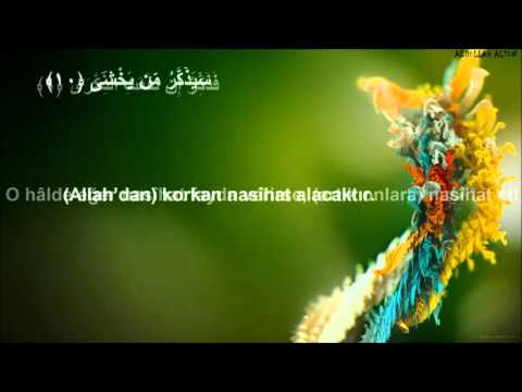 A'lâ Suresi (Mealli) Abdullah ALTUN