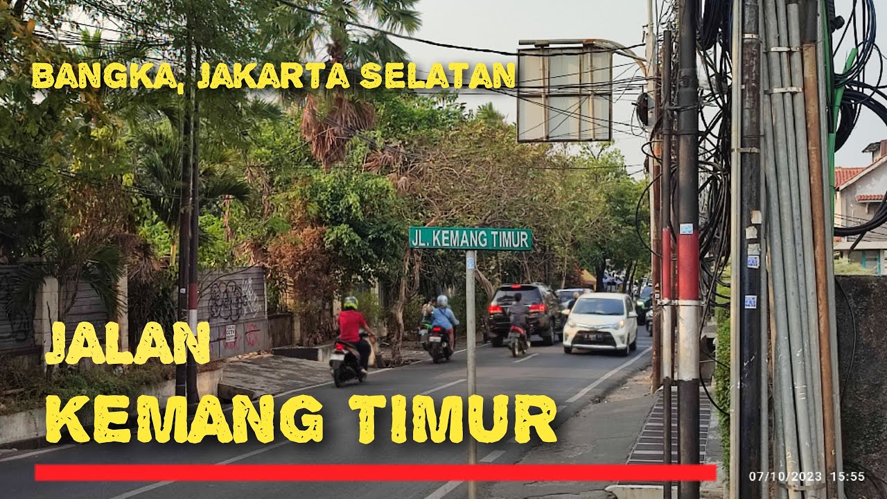 Jalan Kemang Timur, Bangka Jakarta Selatan - YouTube