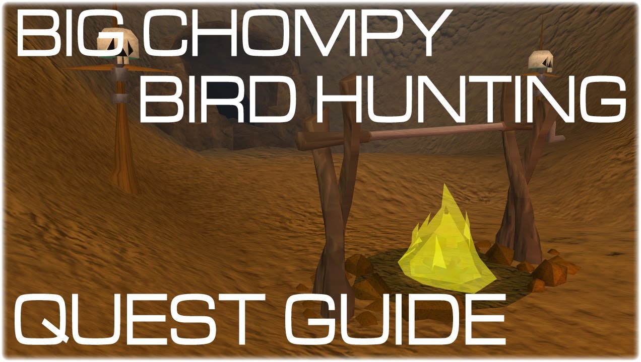 RuneScape - Big Chompy Bird Hunting - Quest Guide - YouTube