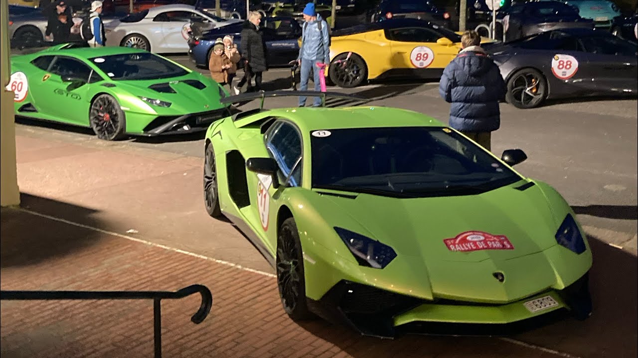 RAUL PRÉSENT AU RALLYE DE PARIS 2024 !! Carspotting in Deauville - YouTube