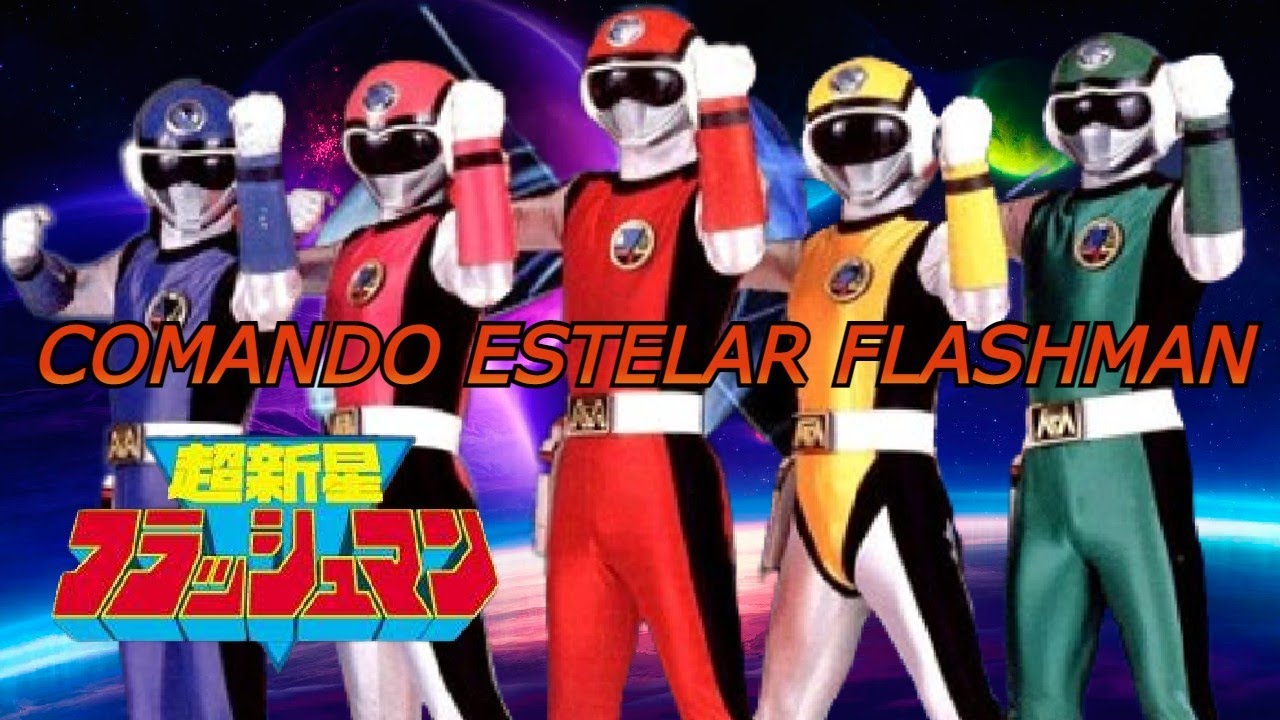 comando estelar FLASHMAN - YouTube