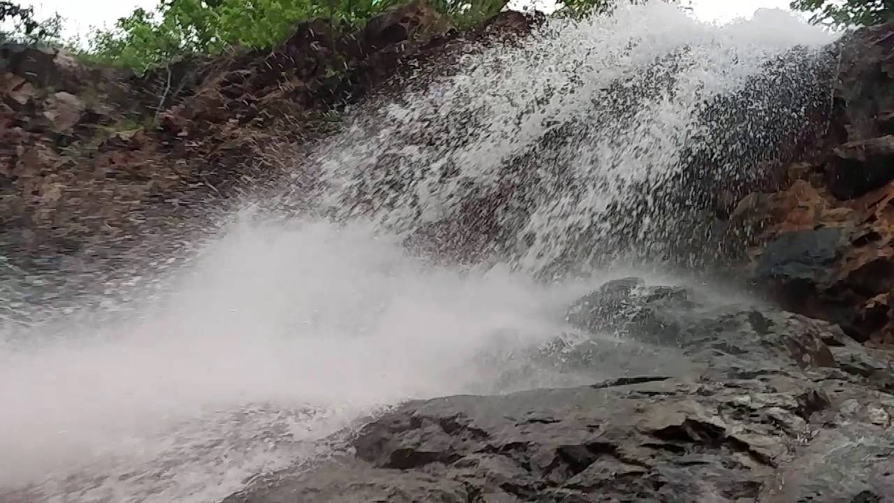 Manuguru water falls - YouTube