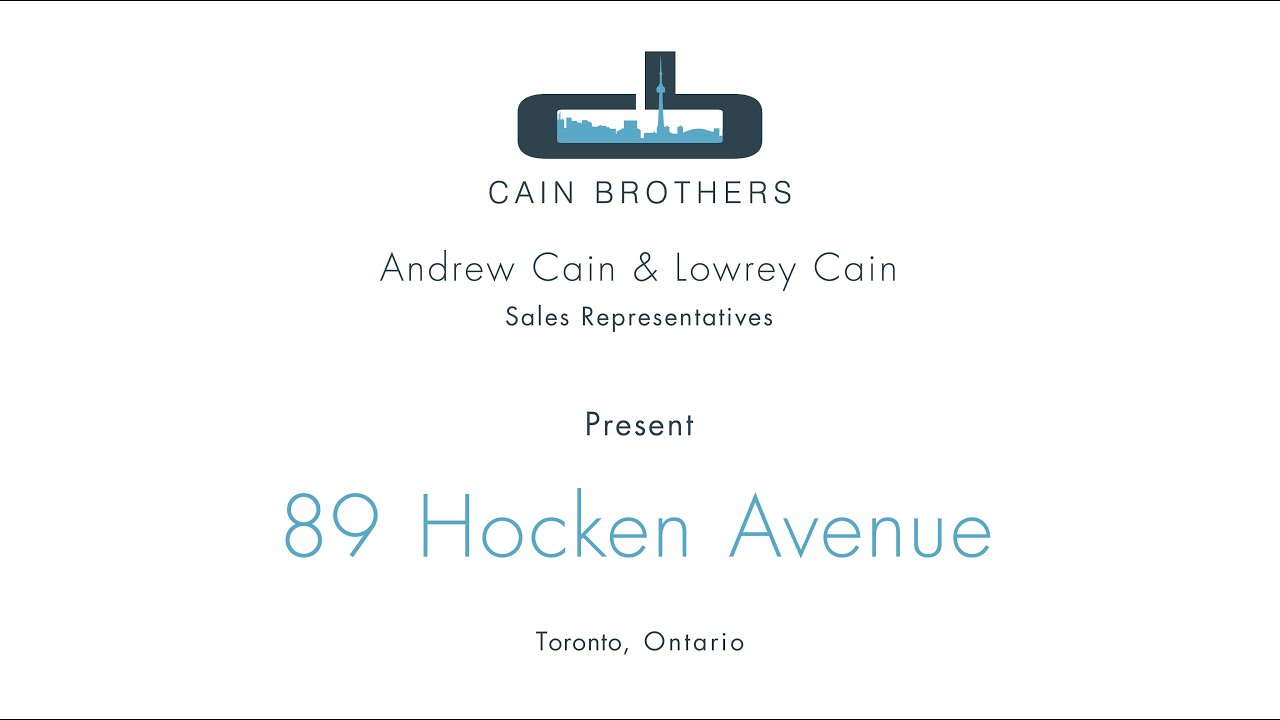 89 Hocken Avenue | Hillcrest | Toronto - YouTube