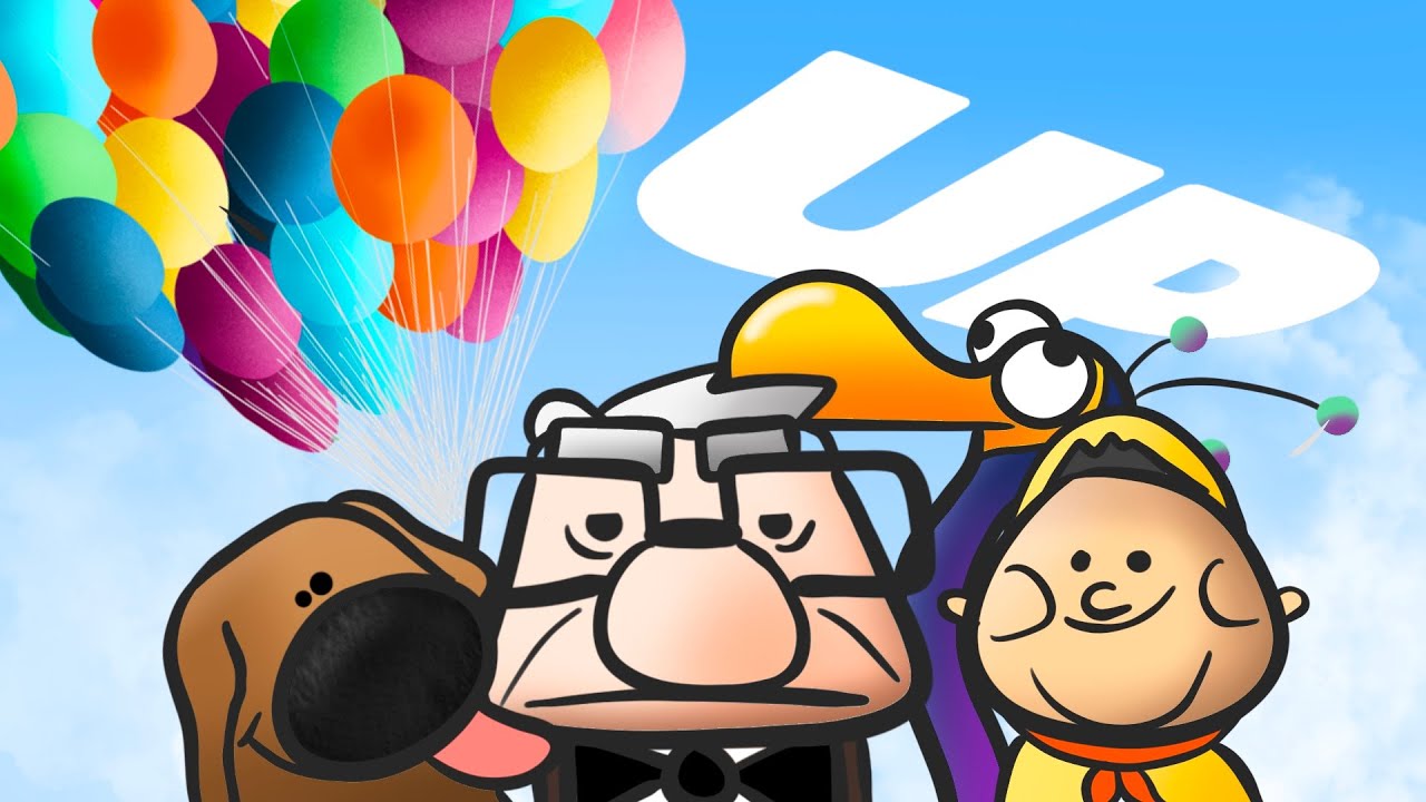 (Disney Pixar's) UP in 2 Minutes | Animated Recap Cartoon - YouTube
