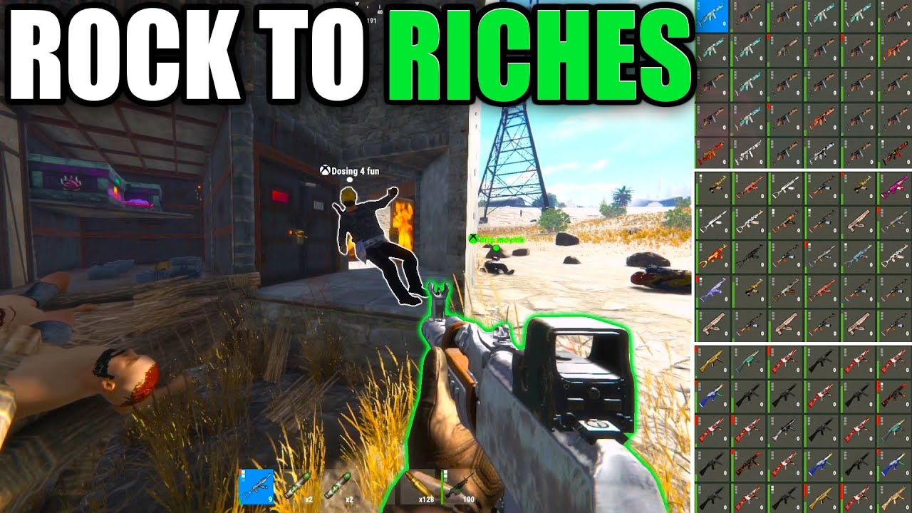 Rock to Riches - Rust Console Edition - YouTube