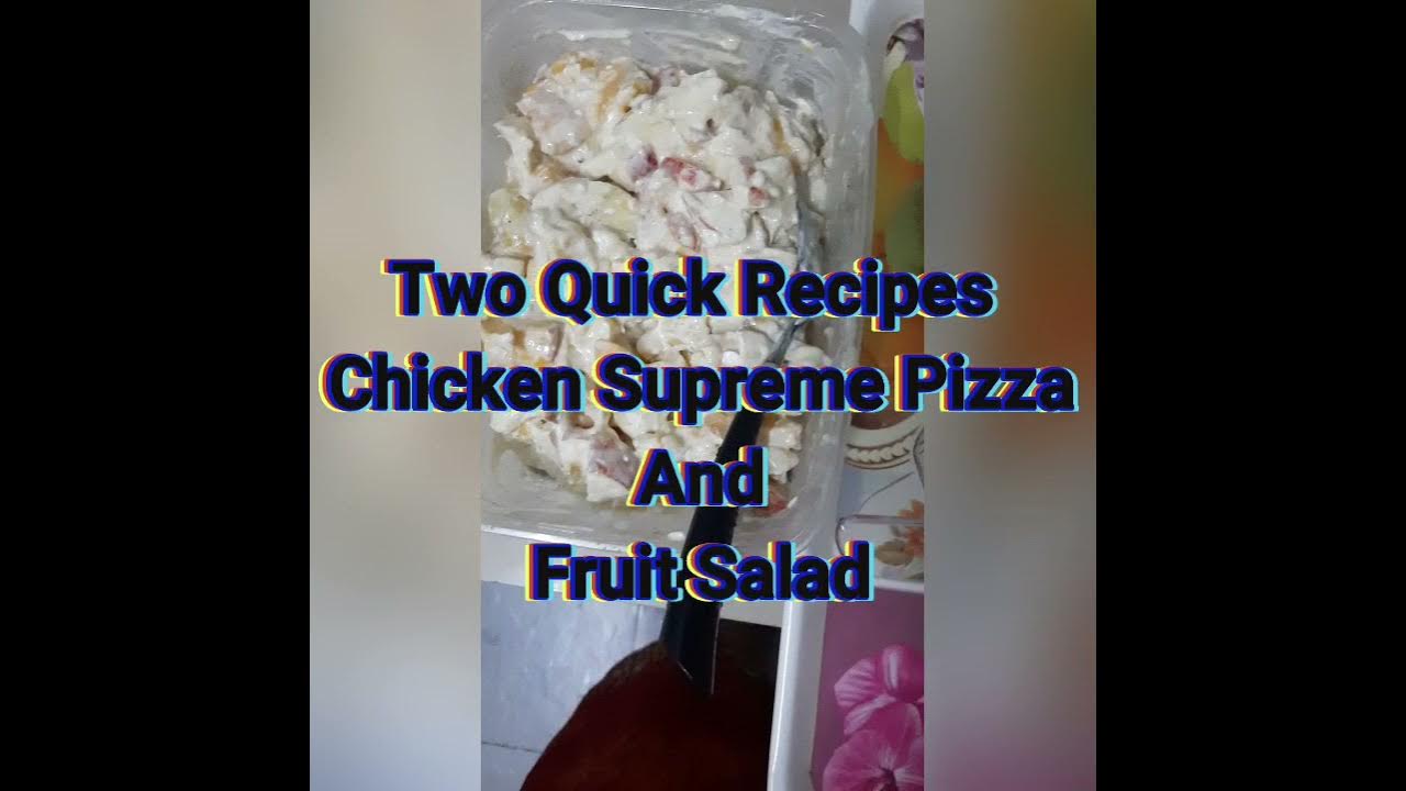2 Quick Recipes For Guests And Kids Quick Snacks chicken Supreme 2-quick-recipes-for-guests-and-kids-quick-snacks-chicken-supreme