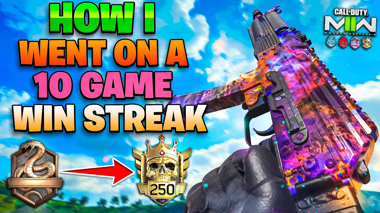 MW2 RANKED PLAY : HOW I GOT A 10 GAME WIN STREAK (SOLO QUEUE) 😲🔥 - YouTube