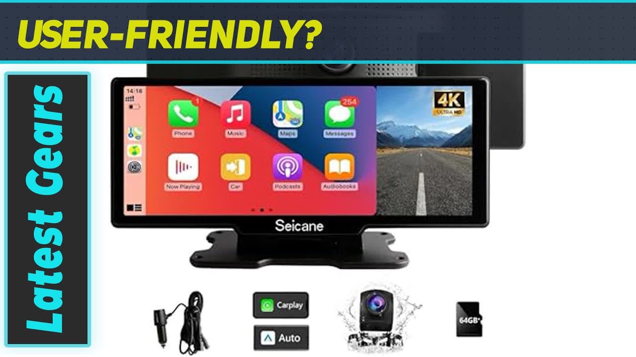 SEICANE H041: The Ultimate Wireless Car Stereo with Apple CarPlay ...