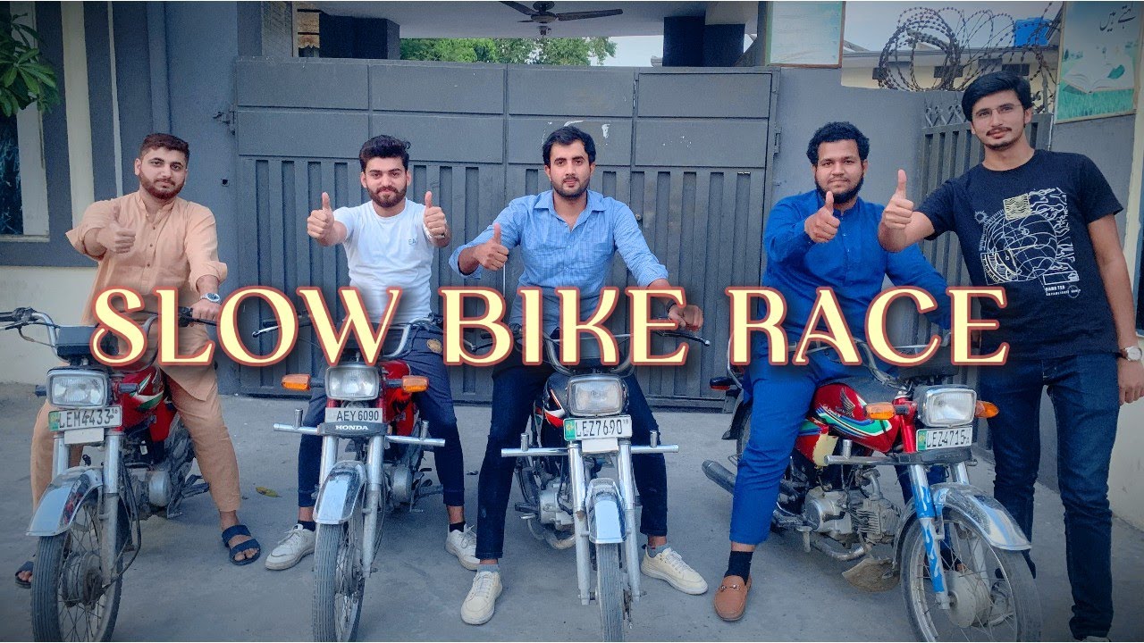 SLOW BIKE RACE | COMPETITION | #shezivlog #vlog #gaming - YouTube