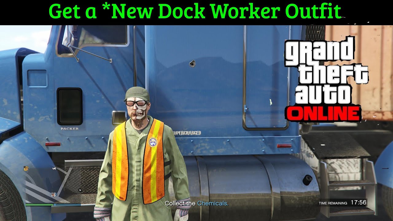 New DOCK WORKER OUTFIT - San Andres Mercenaries DLC - GTA 5 Online ...