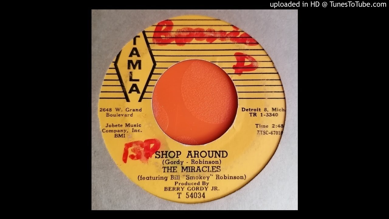 The Miracles - Shop Around (1960) - YouTube