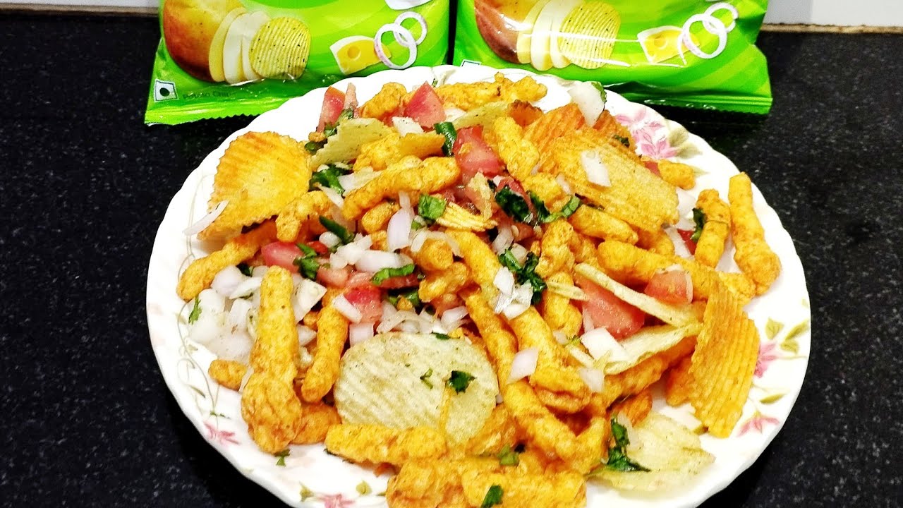 Kurkure Lays chat Recipe / lays chips chat recipe - Quick and Easy ...