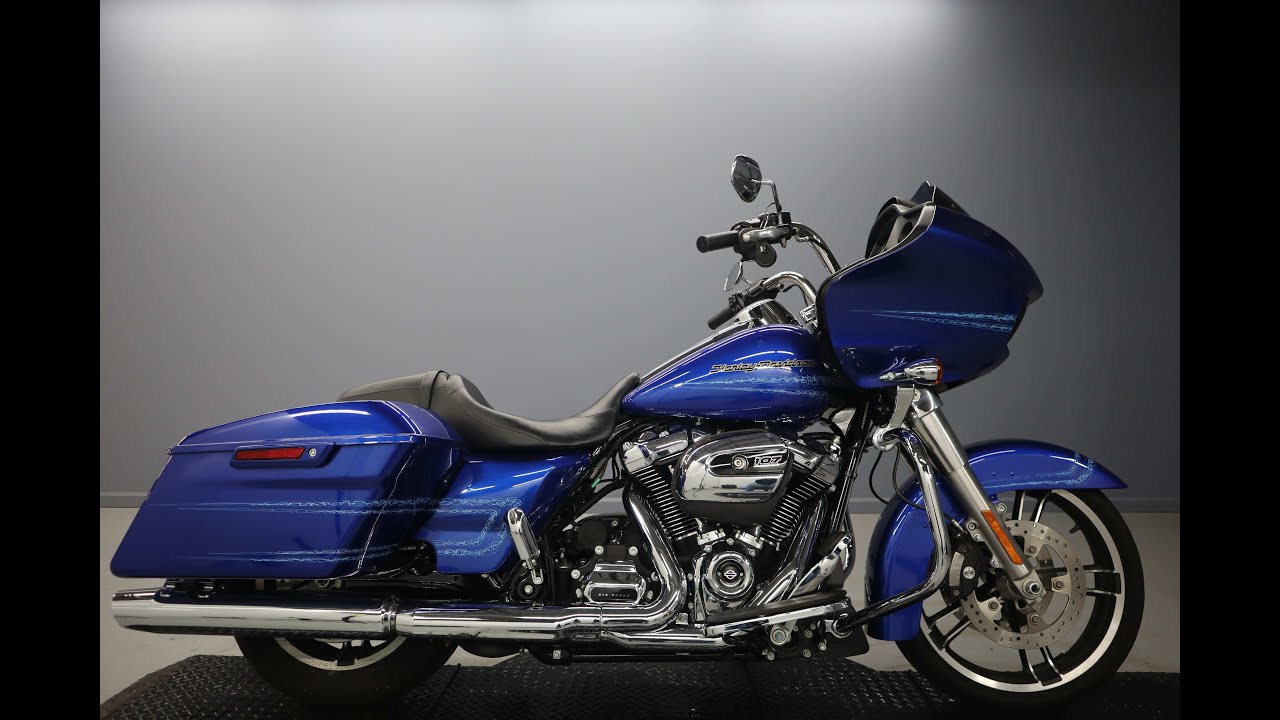 Used 2019 Harley-Davidson Road Glide FLTRX In Blue Max With Chrome ...