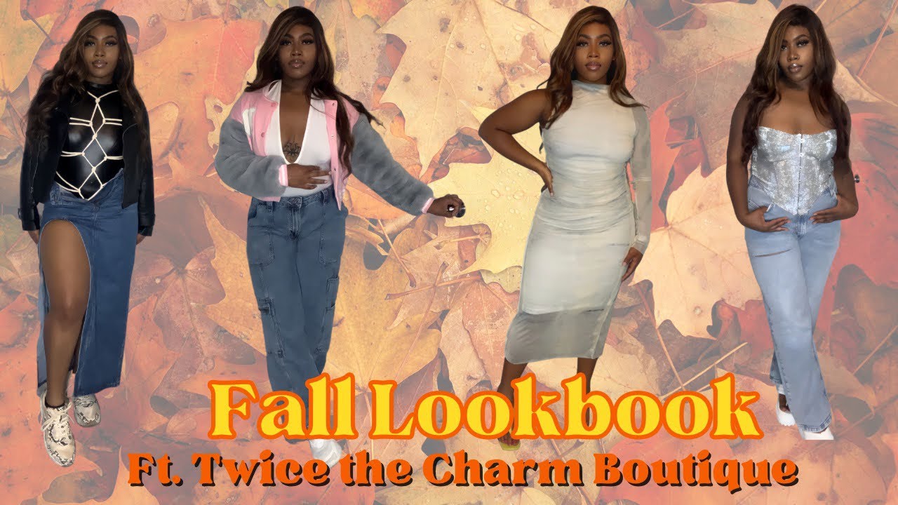 Fall Lookbook l ft. Twice the Charm Boutique - YouTube
