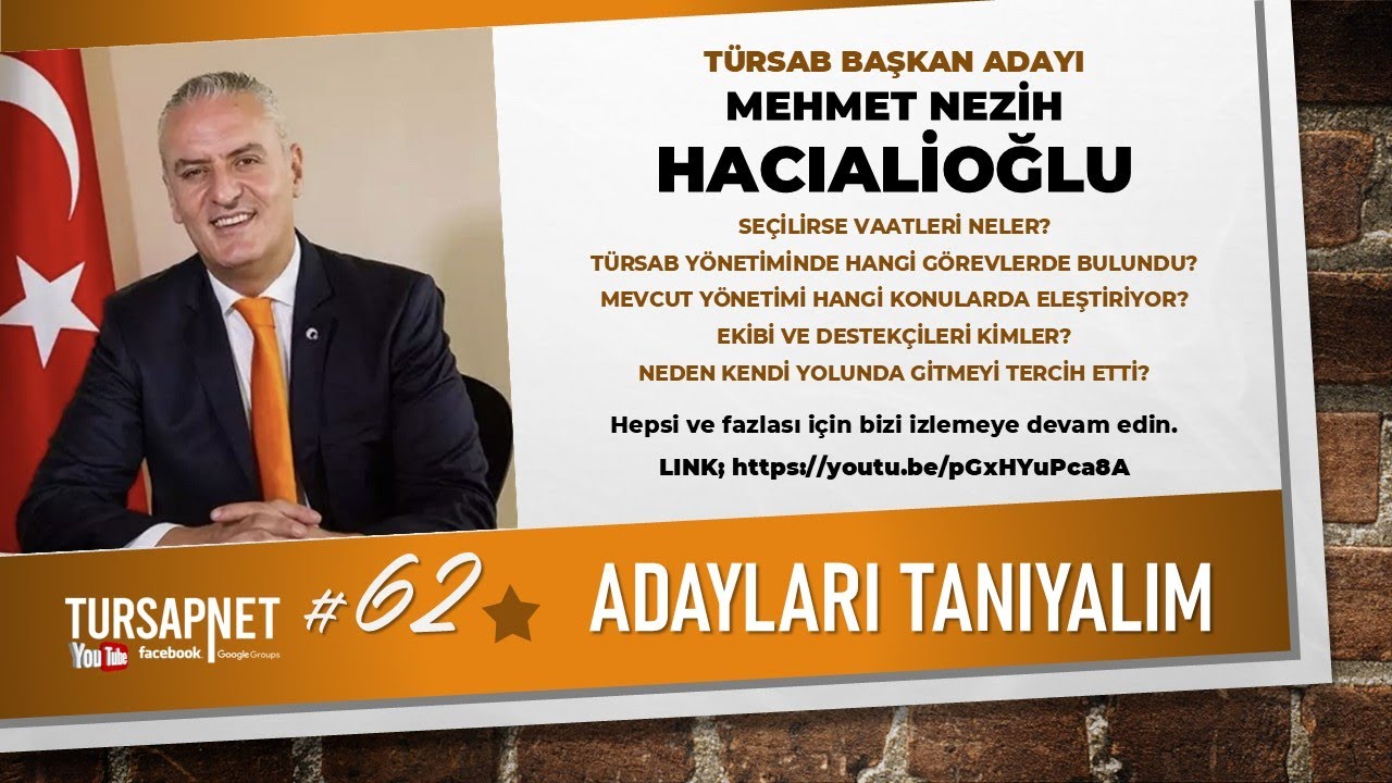 ADAYLARI TANIYALIM; NEZIH HACIALIOGLU - YouTube