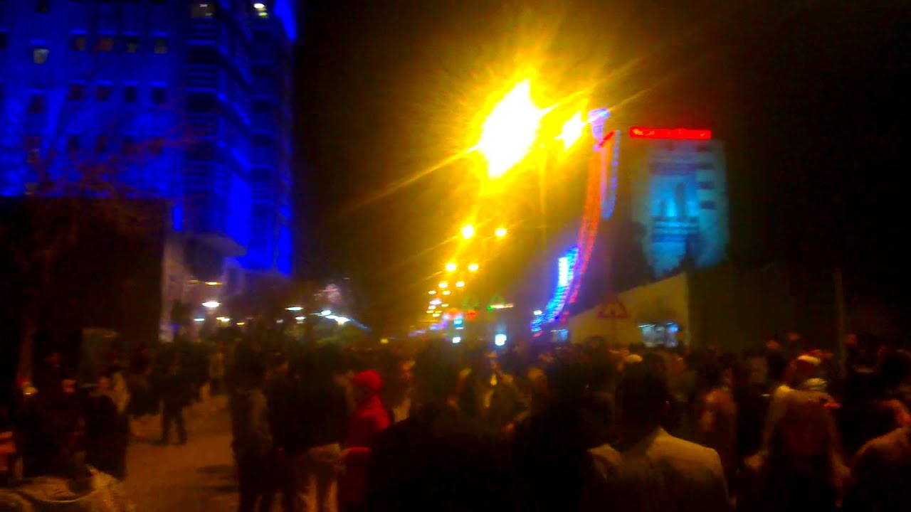 New year eve in Salim St., Sulimaniya, Iraq - YouTube