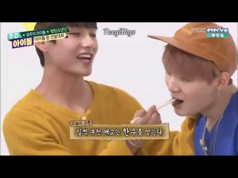 TAEGI THE WAY TAEHYUNG TAKES CARE OF YOONGI