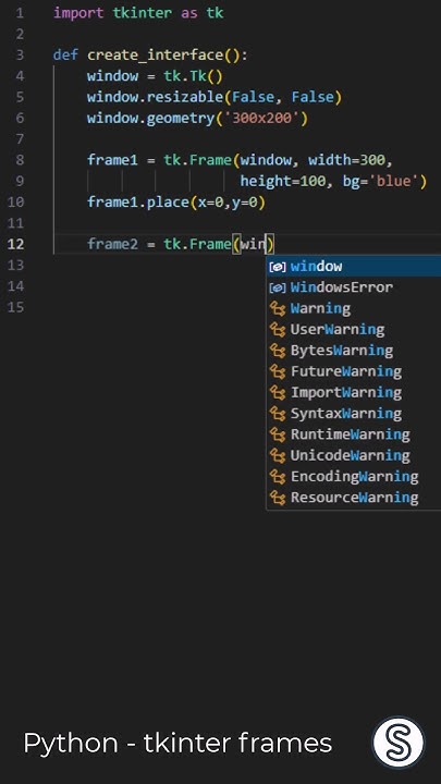 Asmr Programming Tkinter Frames Python Python Asmr Tkintertutorial Programacion Coding