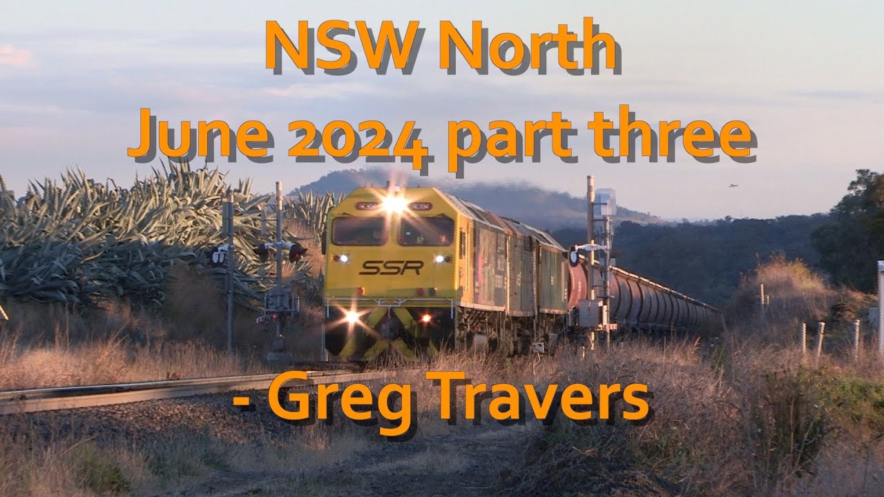 Australian Railways: NSW North June 2024 part three - YouTube