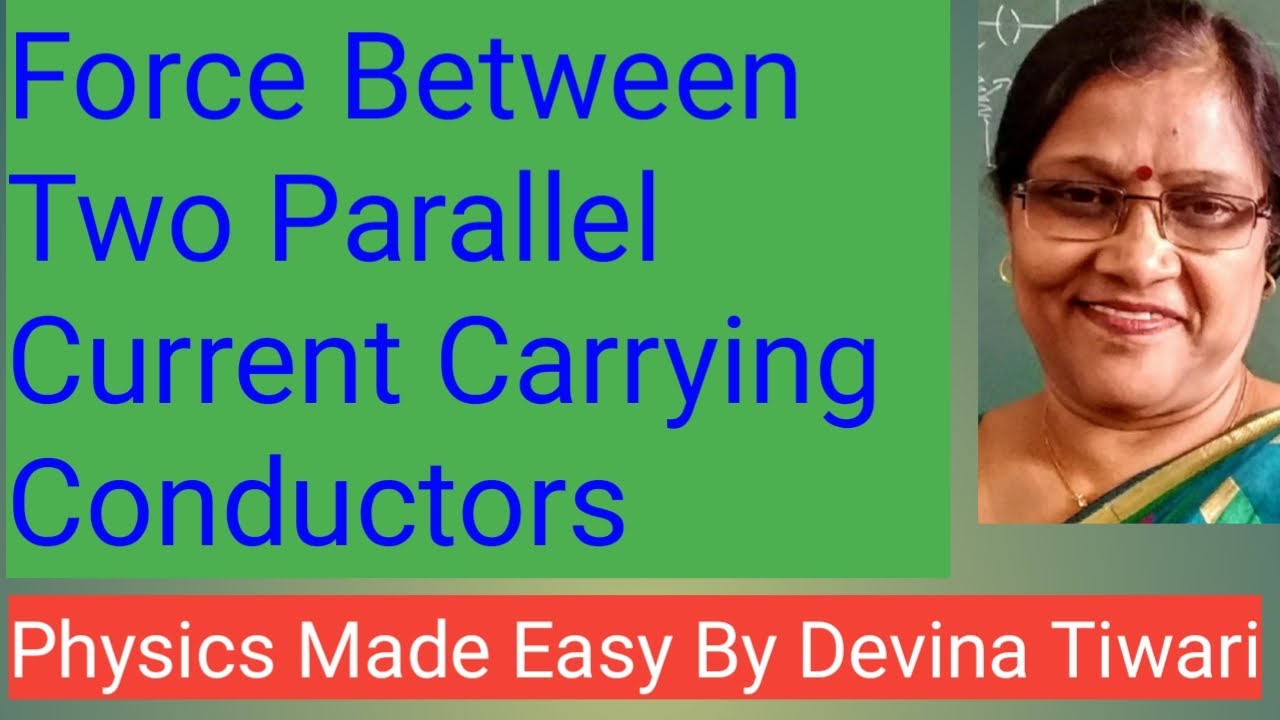 Force Between two Parallel Current Carrying Conductors || Definition of ...