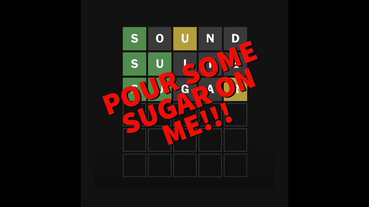 Wordle: SUGAR YES PLEASE!!! - YouTube
