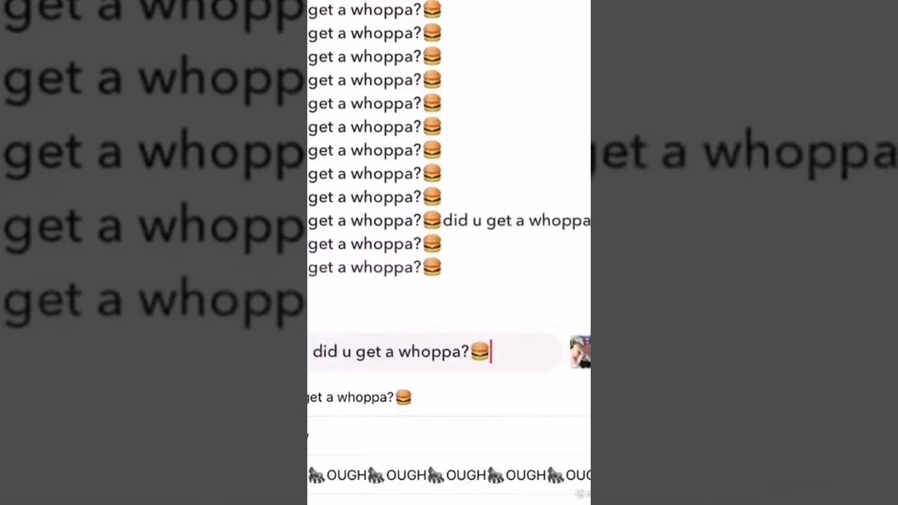 did you get a whoppa? 🍔 - YouTube