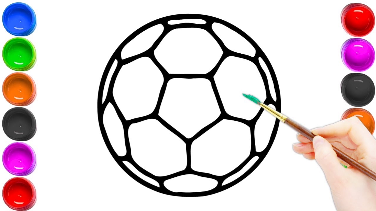 Drawing 090. Step by Step BALL | How to draw a ball | Ball ki Drawing ...
