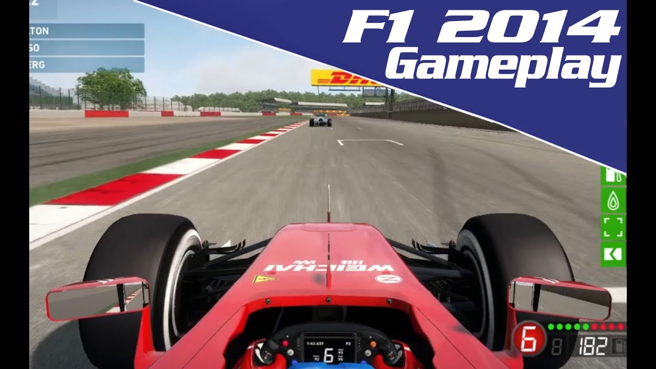 F1 2014 Gameplay:- 3 Lap Race At Silverstone | Legend AI - YouTube