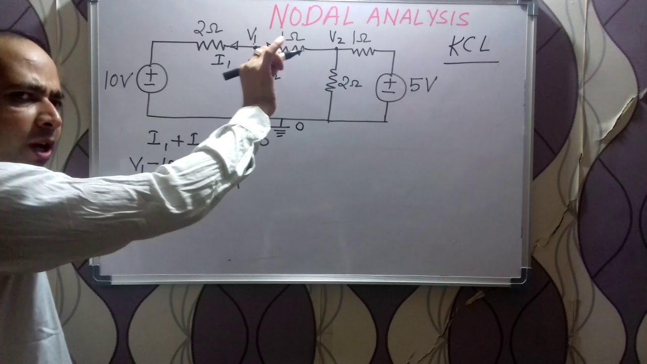 BASIC ELECTRICAL ENGINEERING NODAL ANALYSIS BY DR. VIKAS KHARE - YouTube
