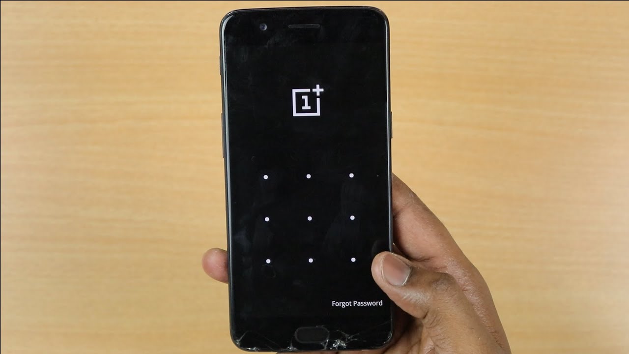 OnePlus 5 Hard Reset or Pattern Unlock - YouTube