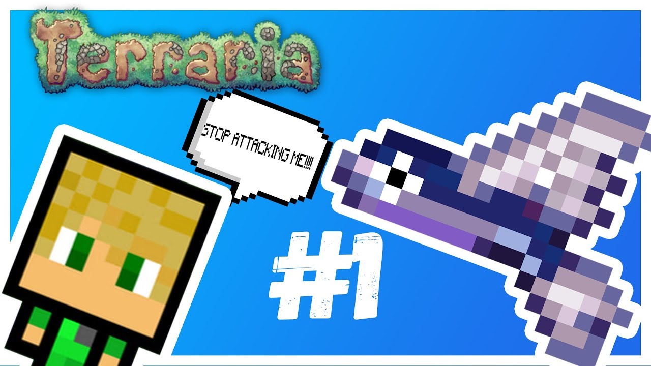 WHY DO FLYING FISH HATE ME!?! | Terraria ep 1 - YouTube