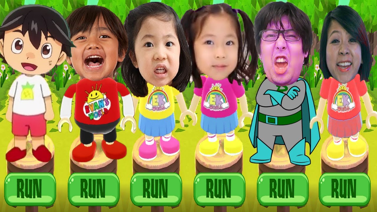 Tag with Ryan Island Ryan Adventures vs Kaji Family Costumes - Run ...