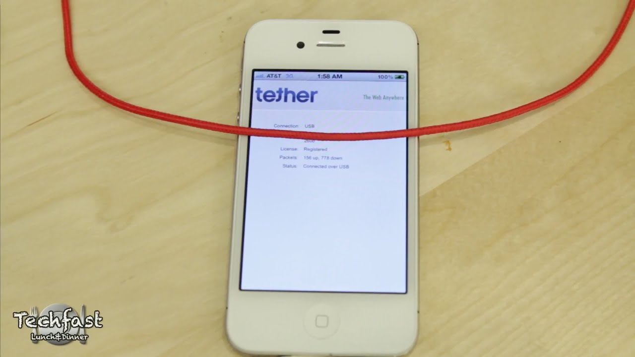 iTether: Internet Tethering for iPhone *NOW PULLED :(* - YouTube