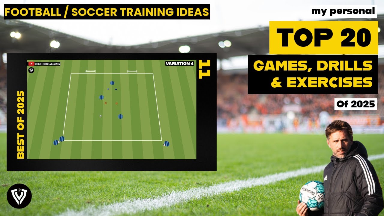 5-Variation First Touch Drill | Control, Awareness & Game Situations ...