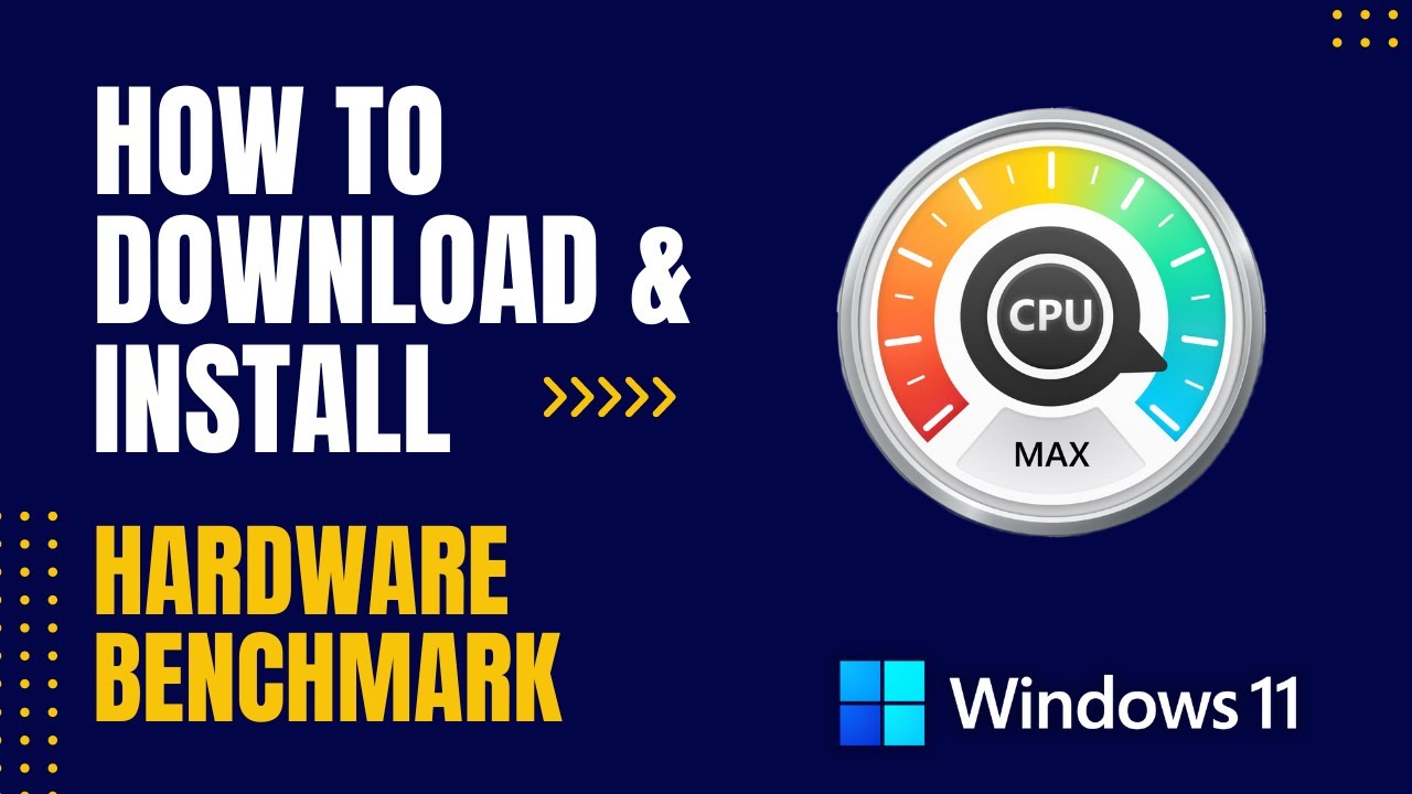 How to Download and Install Hardware Benchmark For Windows - YouTube