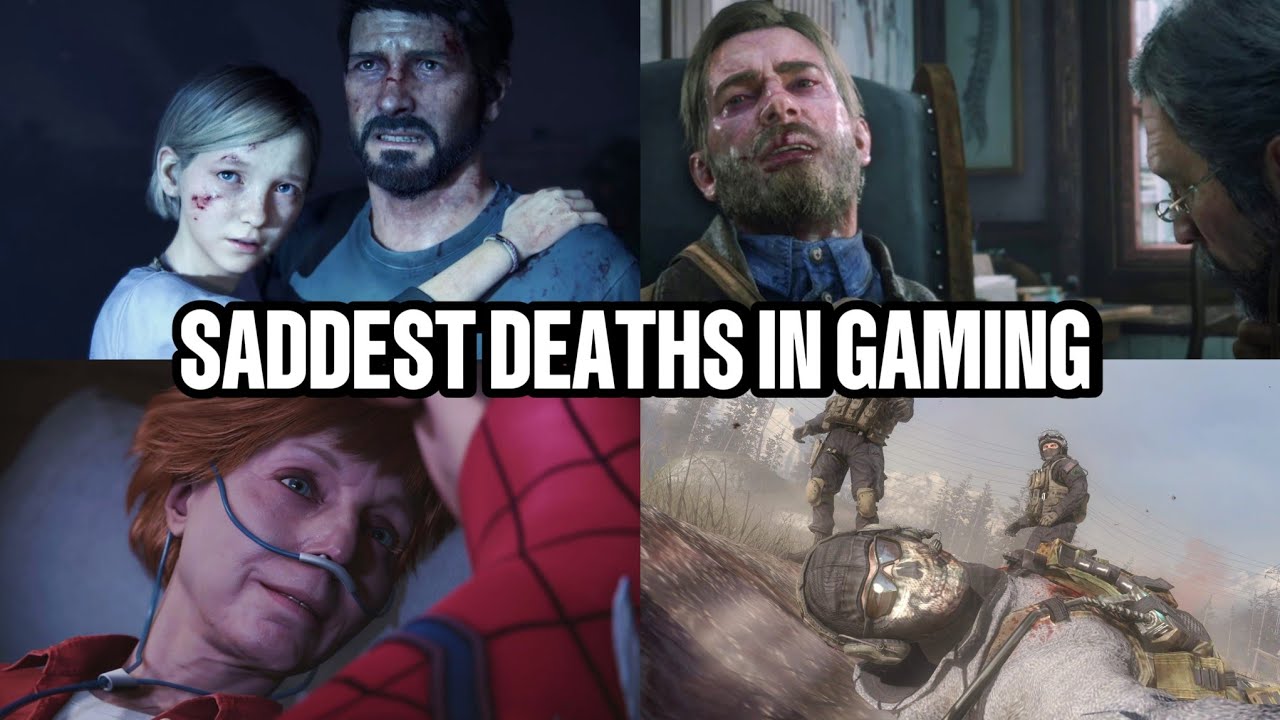 TOP 10 SADDEST DEATHS IN GAMING HISTORY| YOURS IN THE LIST? - YouTube