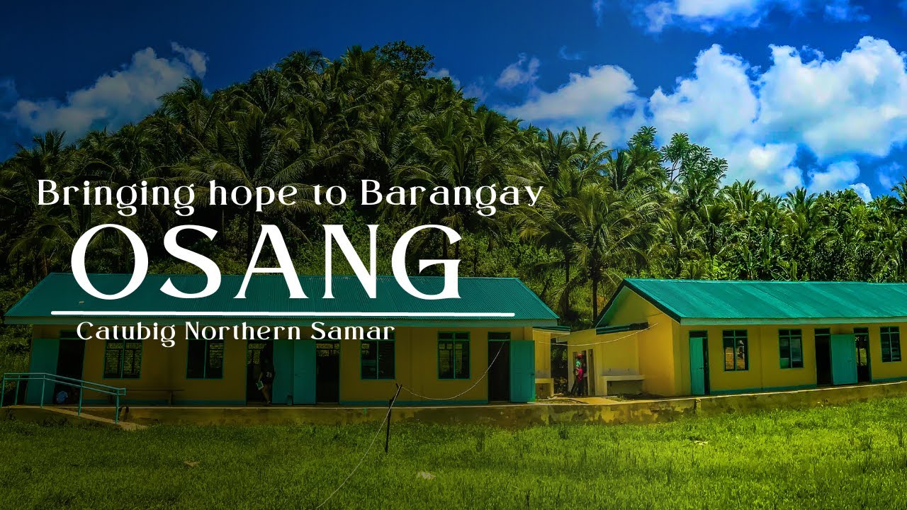 Bringing hope to Barangay Osang: the Government's Intervention in ...